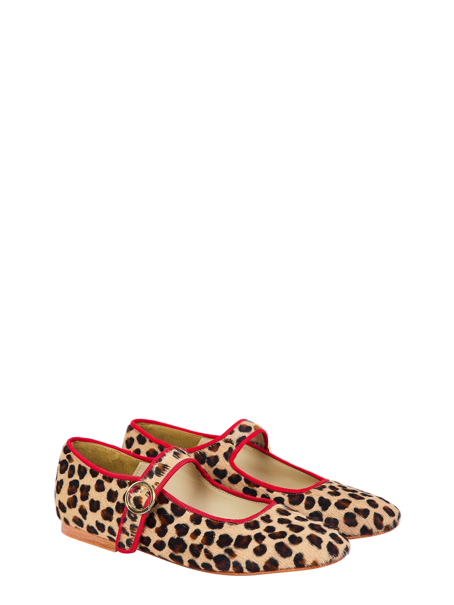 Romy leopard-print ballet flats – Jackie Smith